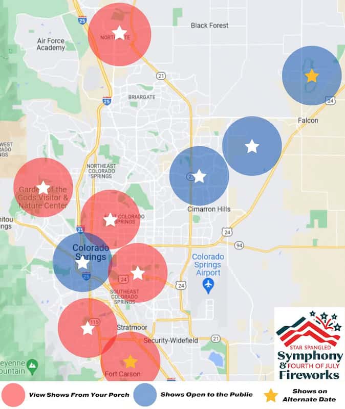 Fourth of July Fireworks and Festivals in Colorado Springs - Springsmag ...