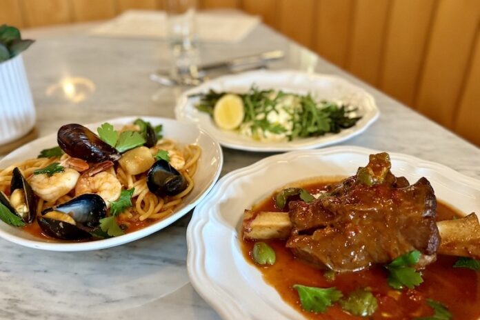 New Restaurant Oro at the Mining Exchange Hotel Strikes Gold ...
